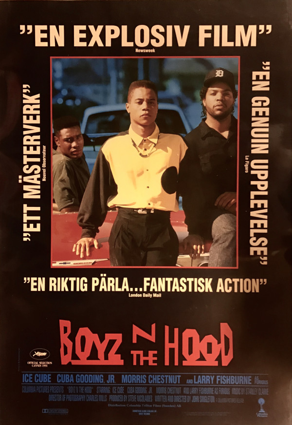 Boyz n the Hood (1991) - Poster US - 2648*3846px