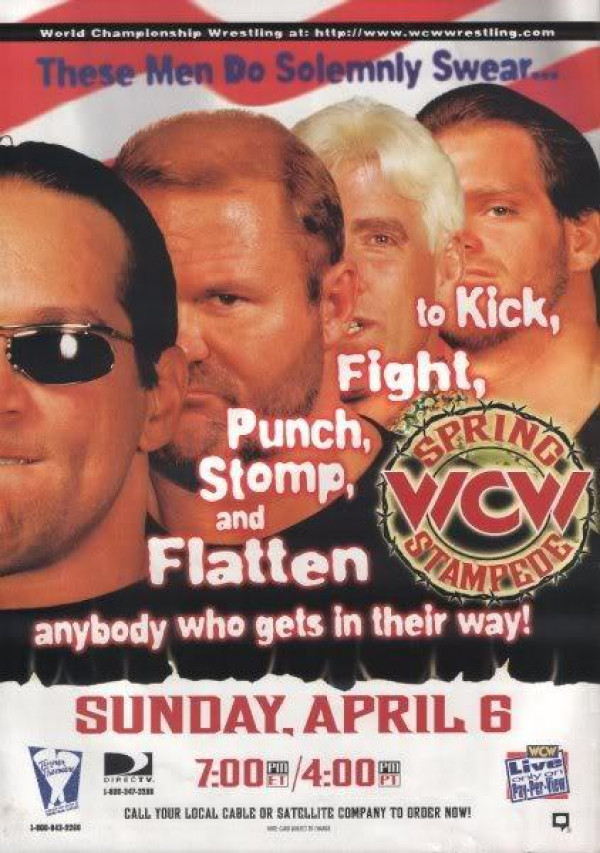WCW Spring Stampede (1997) - Poster US - 422*600px