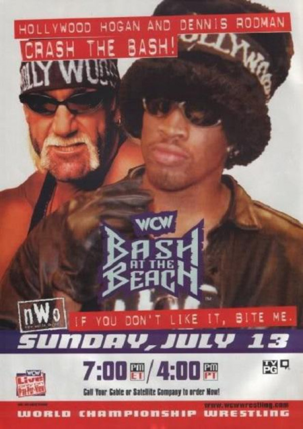 WCW Bash at the Beach (1997) - Poster US - 444*630px