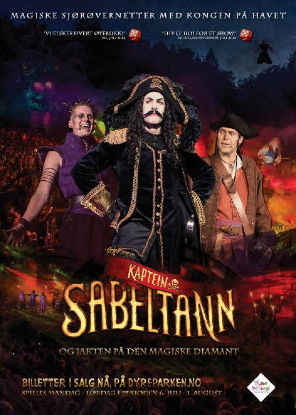 Kaptein Sabeltann og jakten på den magiske diamant (2002) - Poster NO ...