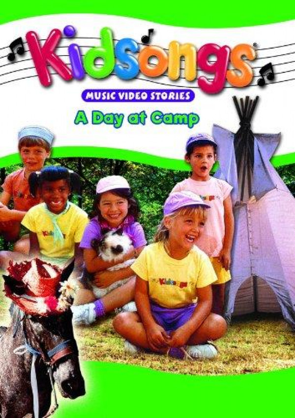Kidsongs: A Day at Camp (1990) - Poster US - 353*500px
