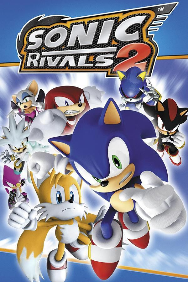Sonic Rivals 2 (2007) - Poster JP - 600*900px