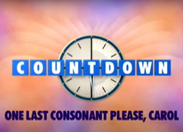 Countdown: One Last Consonant Please, Carol (2008) - Poster UK - 1195*864px