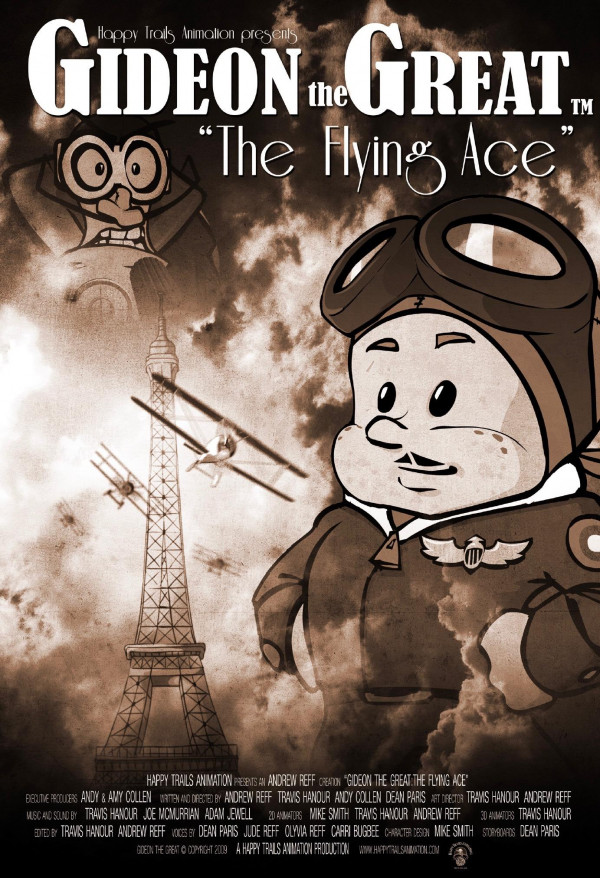 Gideon the Great: The Flying Ace (2009) - Poster US - 1383*2023px