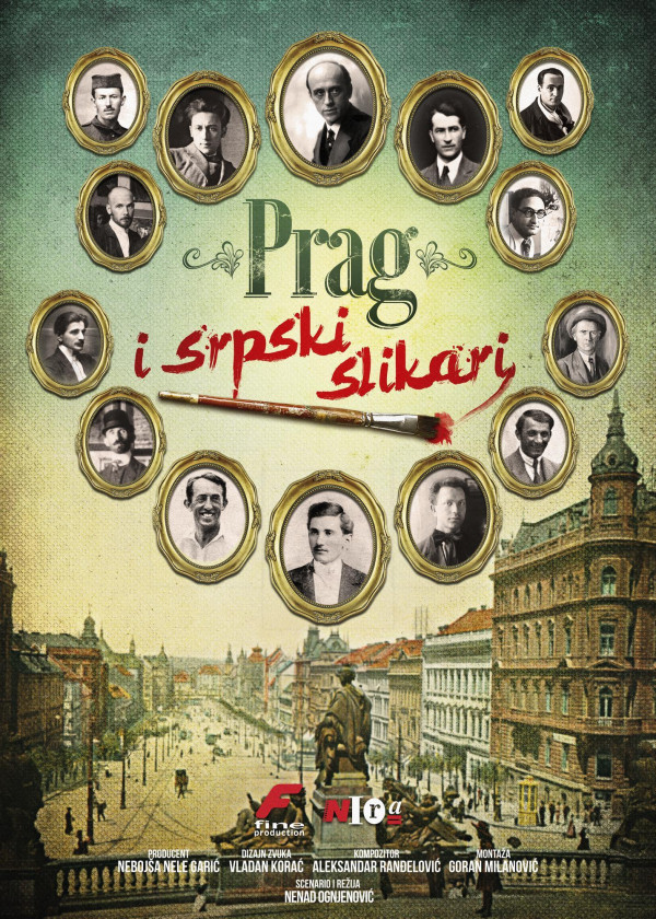 Prag i srpski slikari (Praha a srbsti maliri) (2012) - Poster CZ - 1429 ...