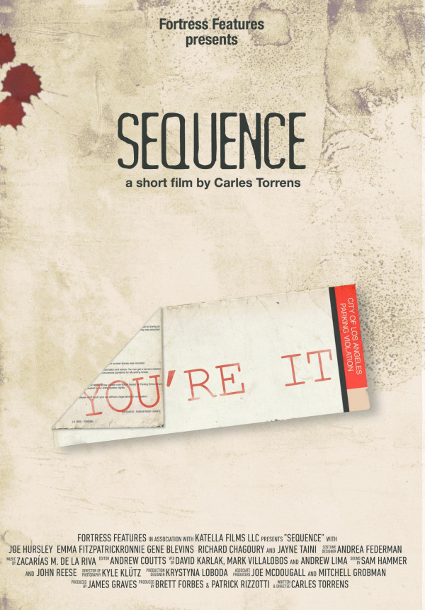 Sequence (2013) - Poster US - 1555*2233px