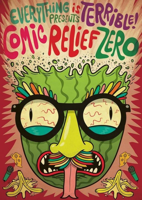 Comic Relief Zero (2013) - Poster US - 567*800px