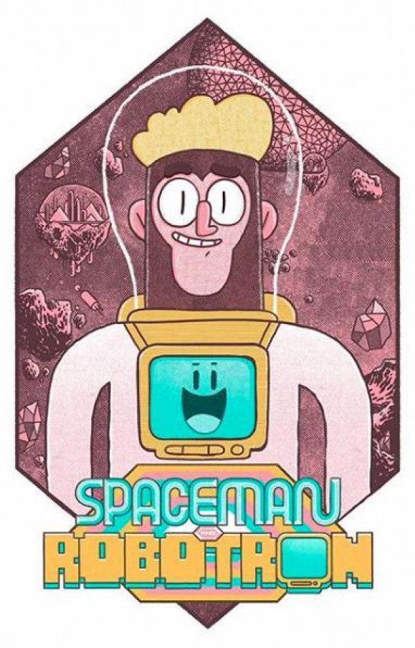Spaceman et Robotron (2018) - Poster CA - 382*596px