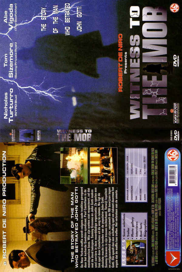 Witness to the Mob (1998) - Poster US - 1000*1490px