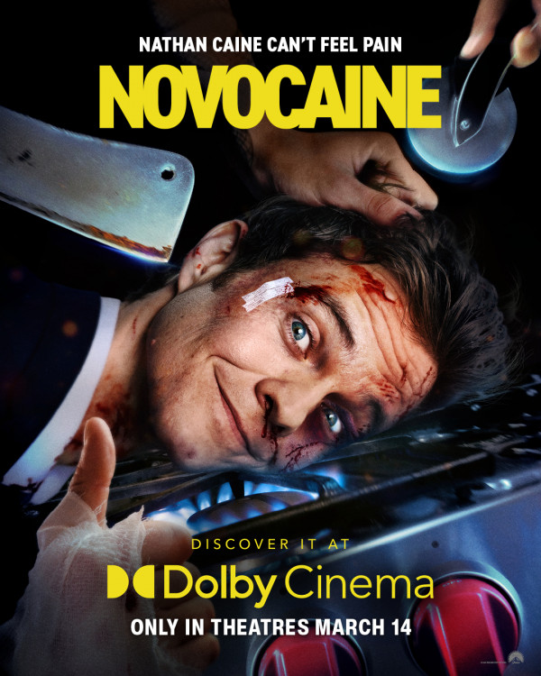 Novocaine (2025) - Poster US - 1080*1350px
